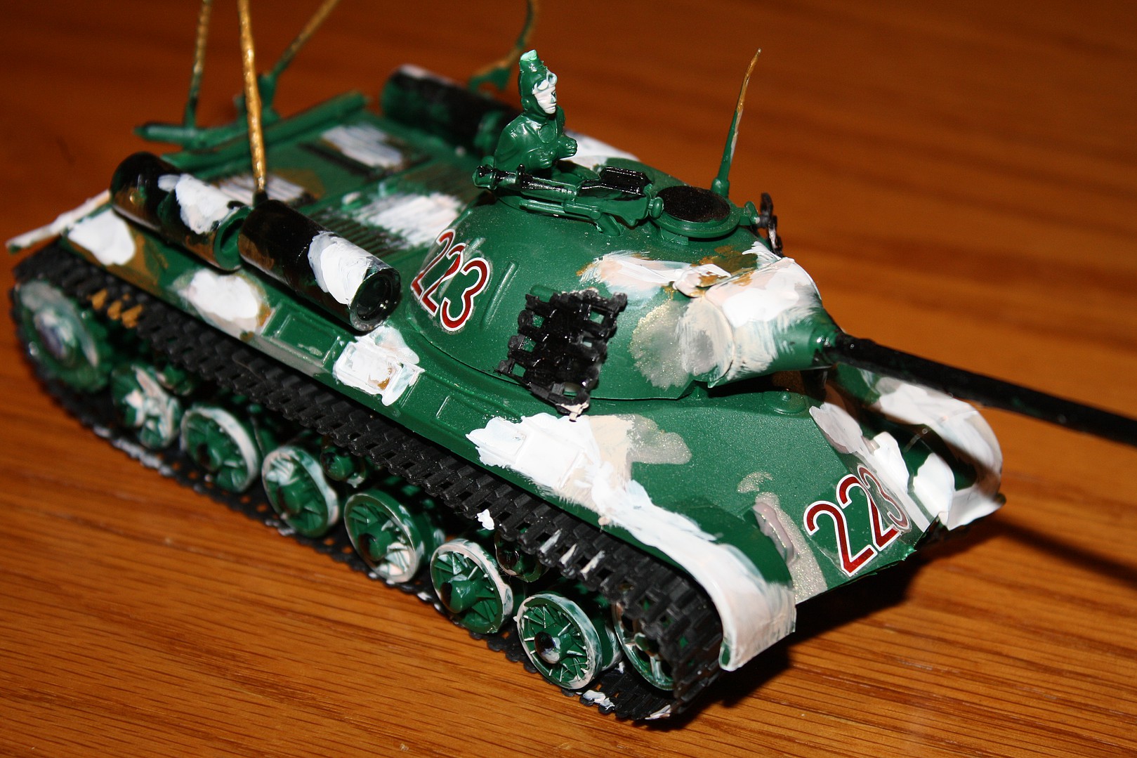 Russian JS-III Stalin Tank -- Plastic Model Military Vehicle -- 1/48 ...