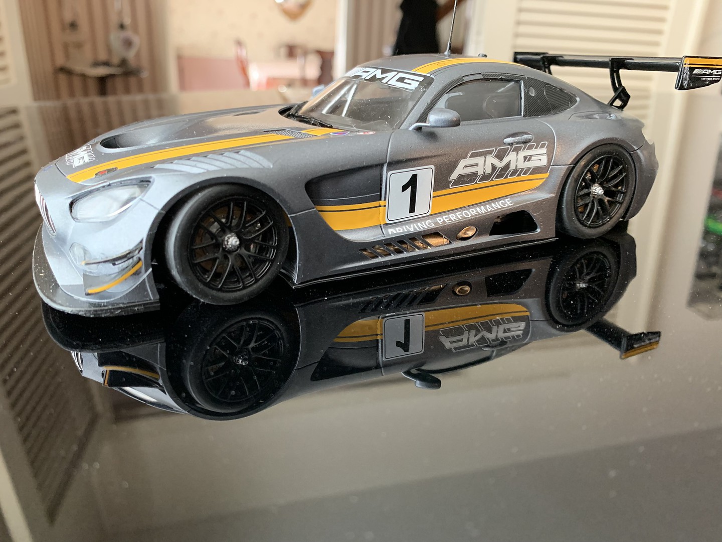 Mercedes AMG GT3 -- Plastic Model Car Kit -- 1/24 Scale -- #24345 ...