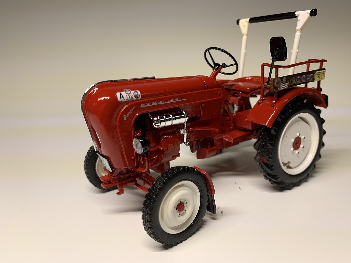 Porsche Diesel Junior 108 Farm Tractor -- Plastic Model Tractor Kit ...