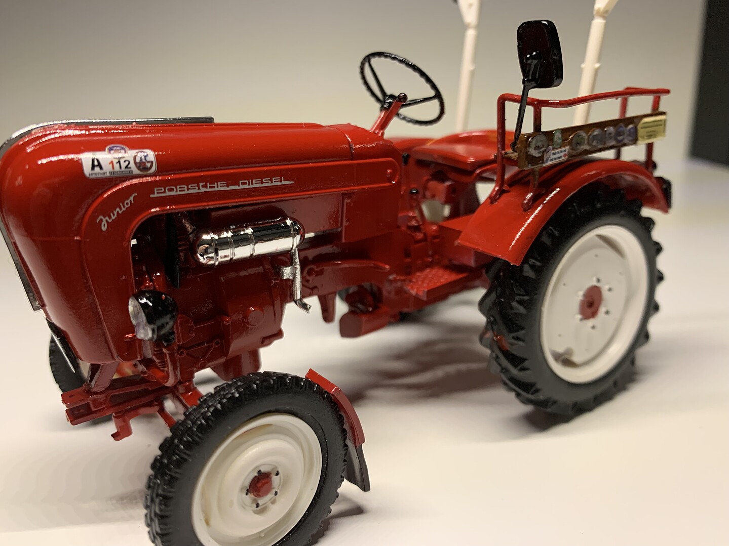 Porsche Diesel Junior 108 Farm Tractor -- Plastic Model Tractor Kit ...