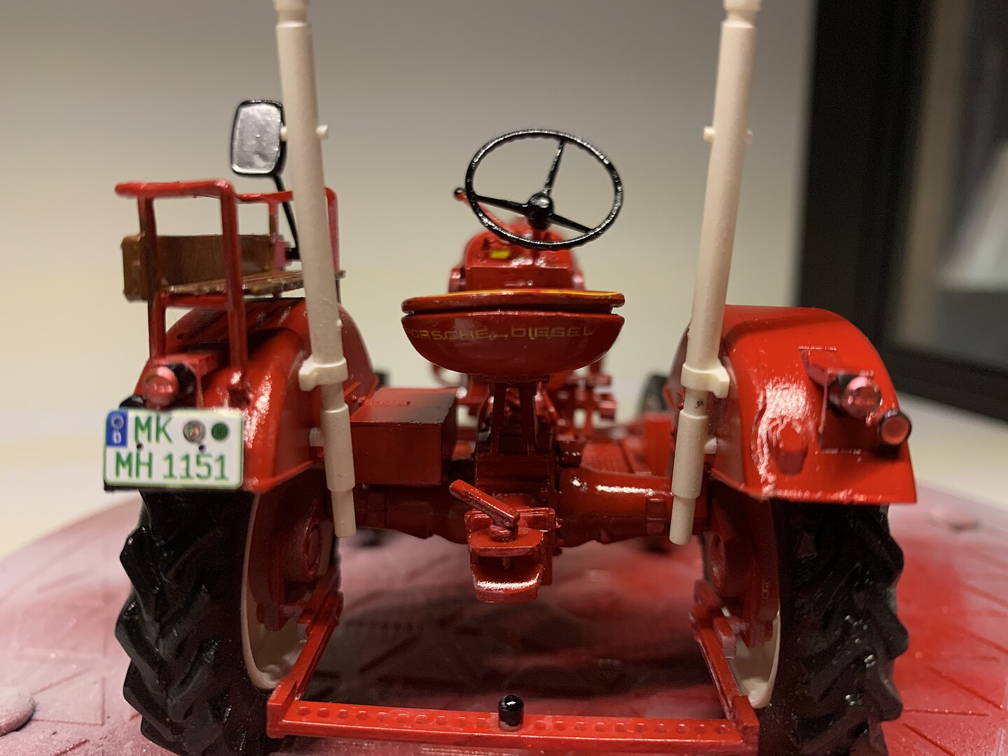 Porsche Diesel Junior 108 Farm Tractor -- Plastic Model Tractor Kit ...