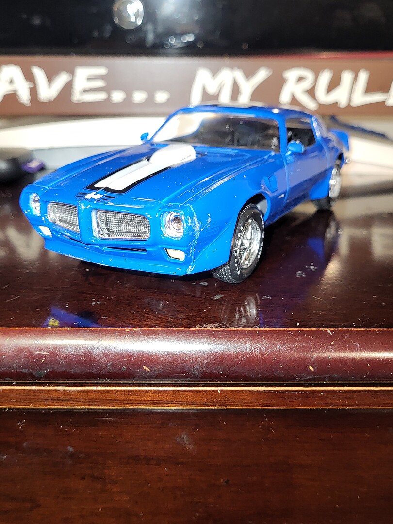 1970 Pontiac Firebird Car -- Plastic Model Car Kit -- 1/24 Scale ...