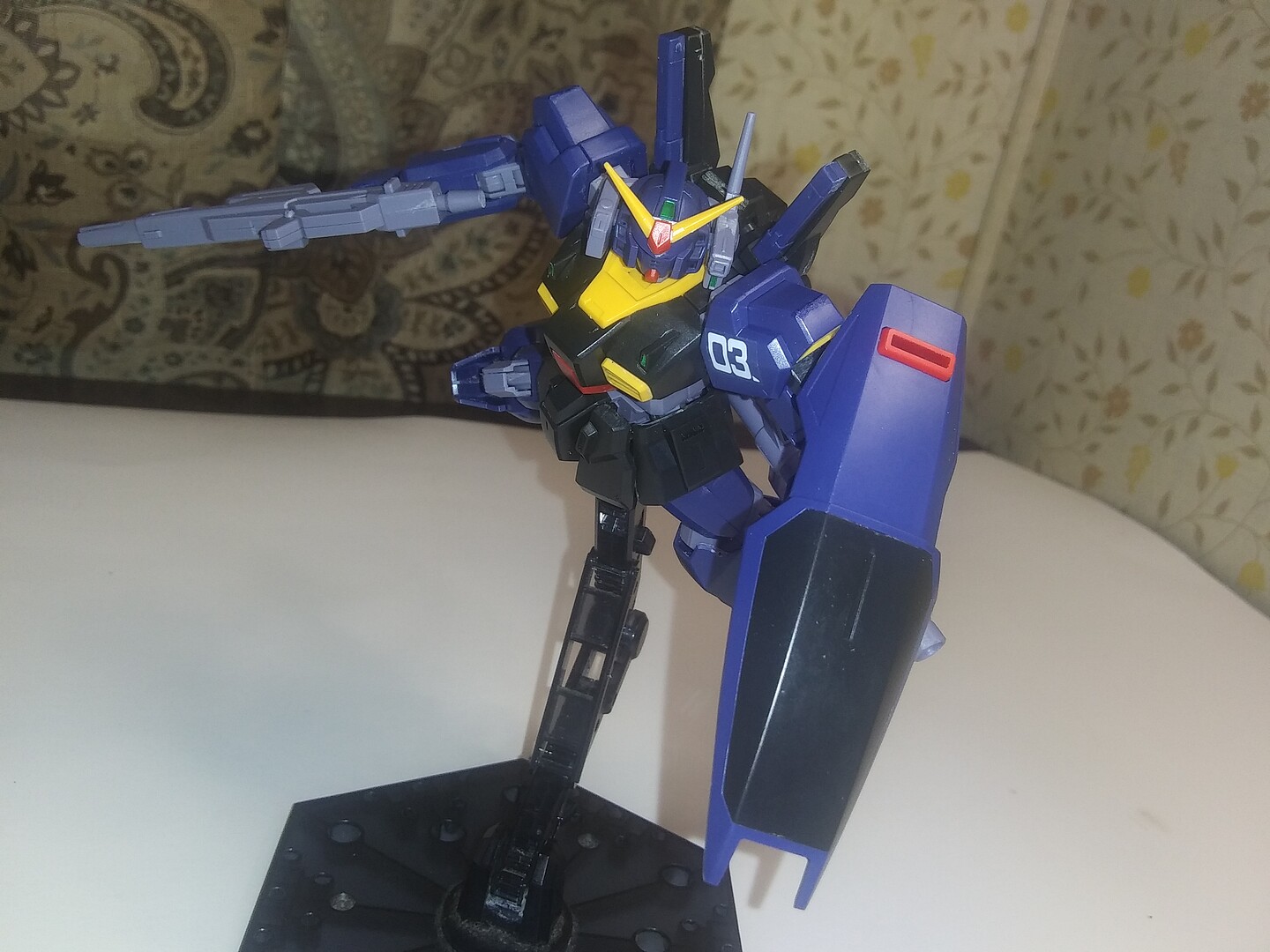 High Grade Gundam RX-178 Gundam Mk-II (Titans) -- Snap Together Plastic ...