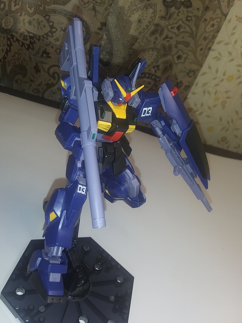 High Grade Gundam RX-178 Gundam Mk-II (Titans) -- Snap Together Plastic ...