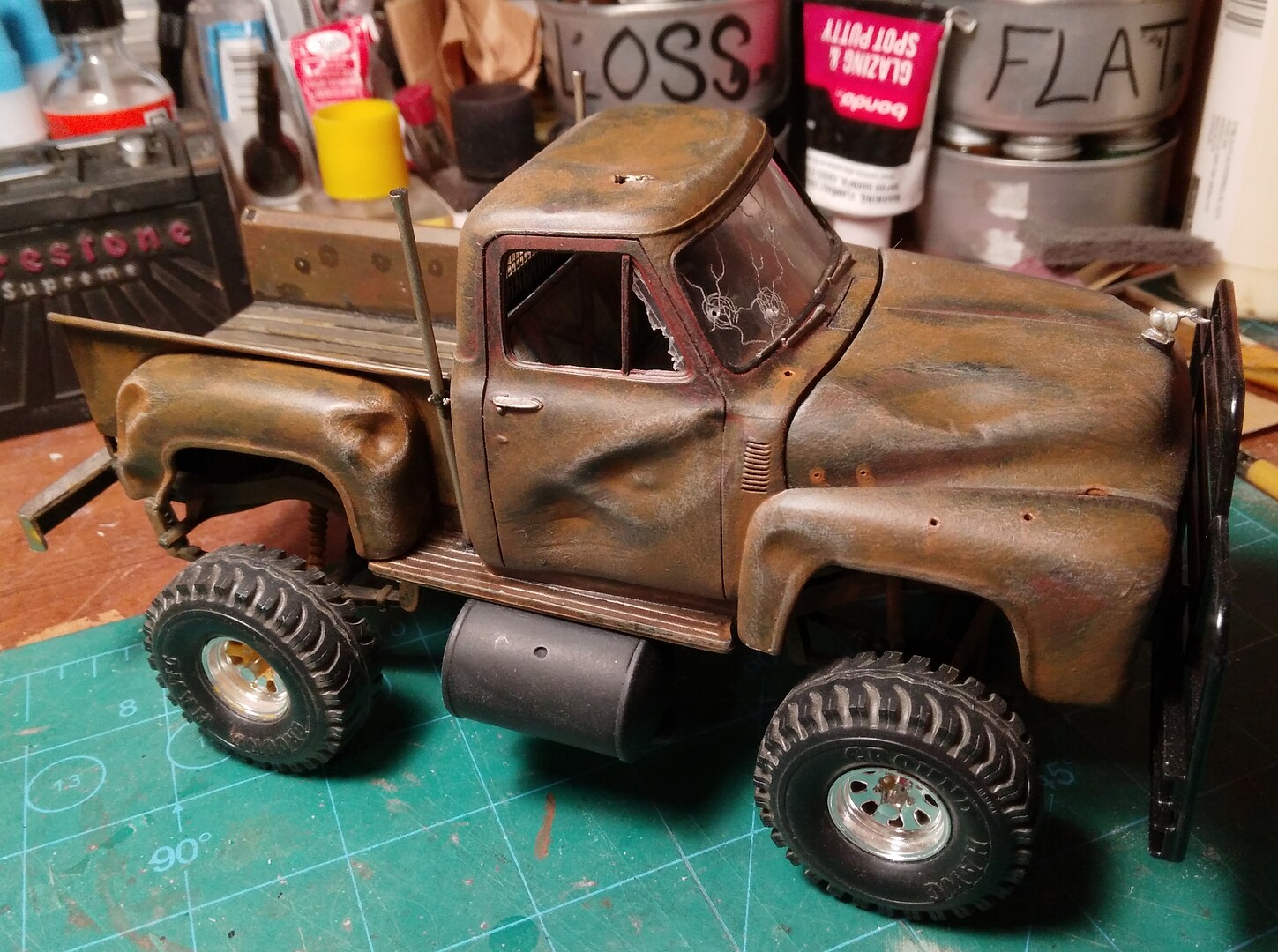 1953 Ford Pickup Truck -- 1/25 Scale -- Plastic Model Truck Kit -- #882 ...