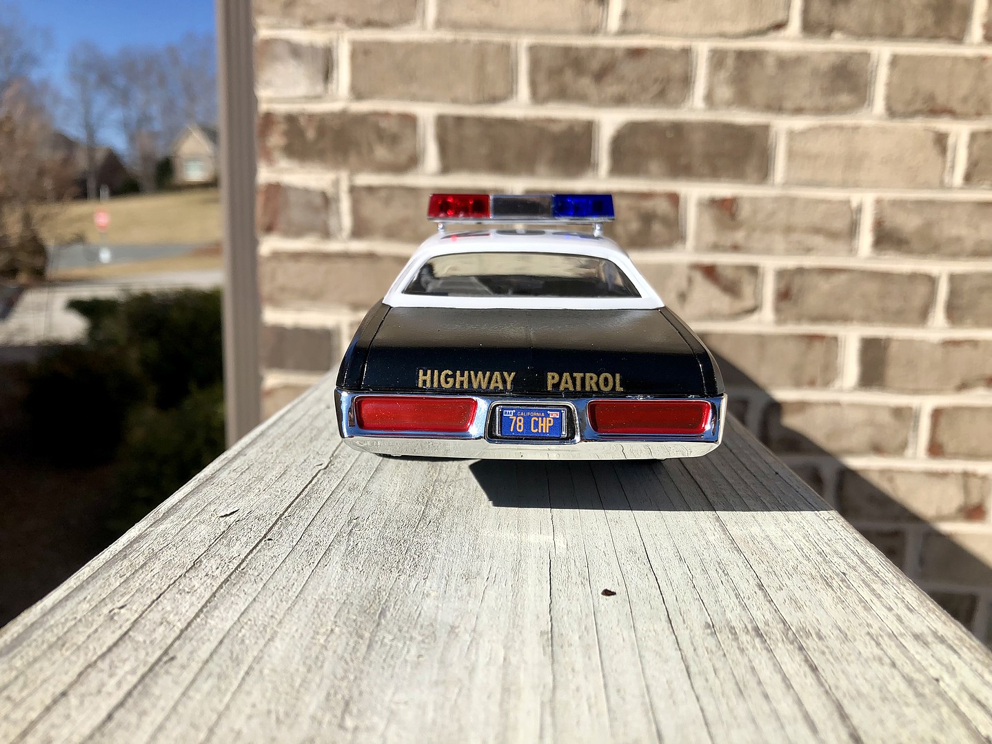 '78 Dodge Monaco CHP Police -- Plastic Model Car Vehicle Kit -- 1/25 ...