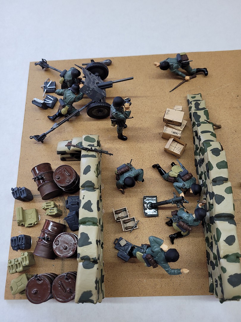 German Infantry Mortar Soldier Team Set -- Plastic Model Military ...