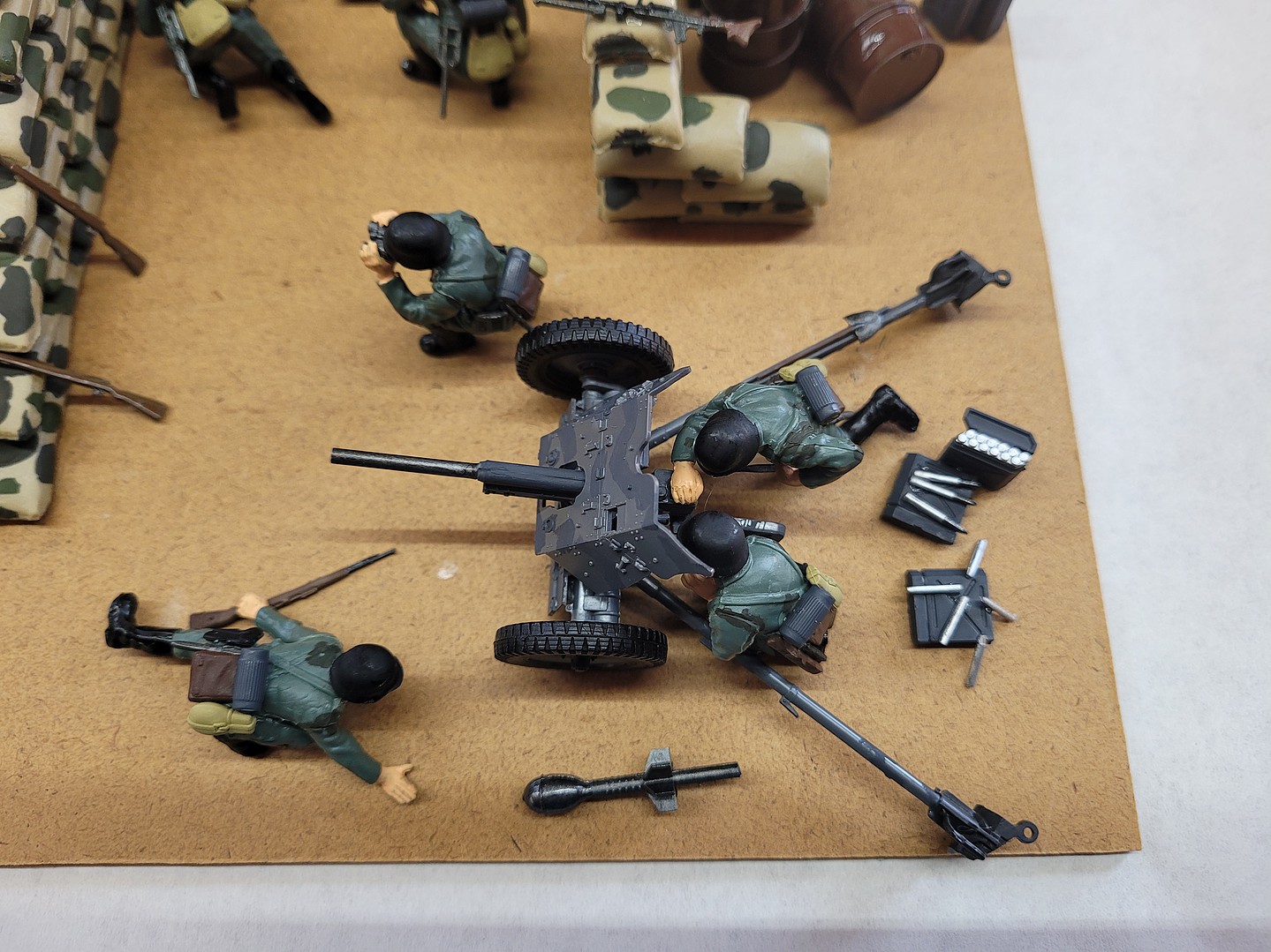 German 37mm Anti-Tank Gun -- Plastic Model Military Diorama Kit -- 1/35 ...