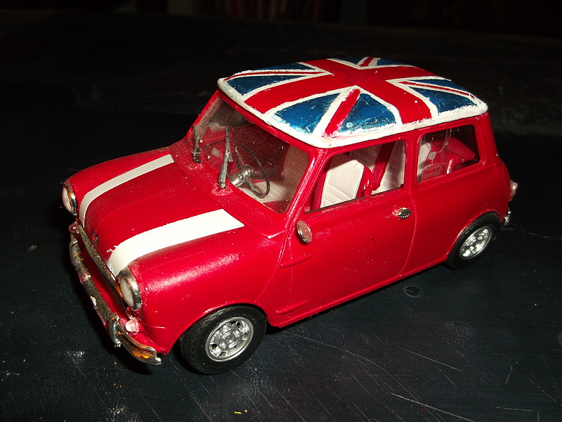 Mini Cooper 1275S Mk 1 Coupe -- Plastic Model Car Kit -- 1/24 Scale ...