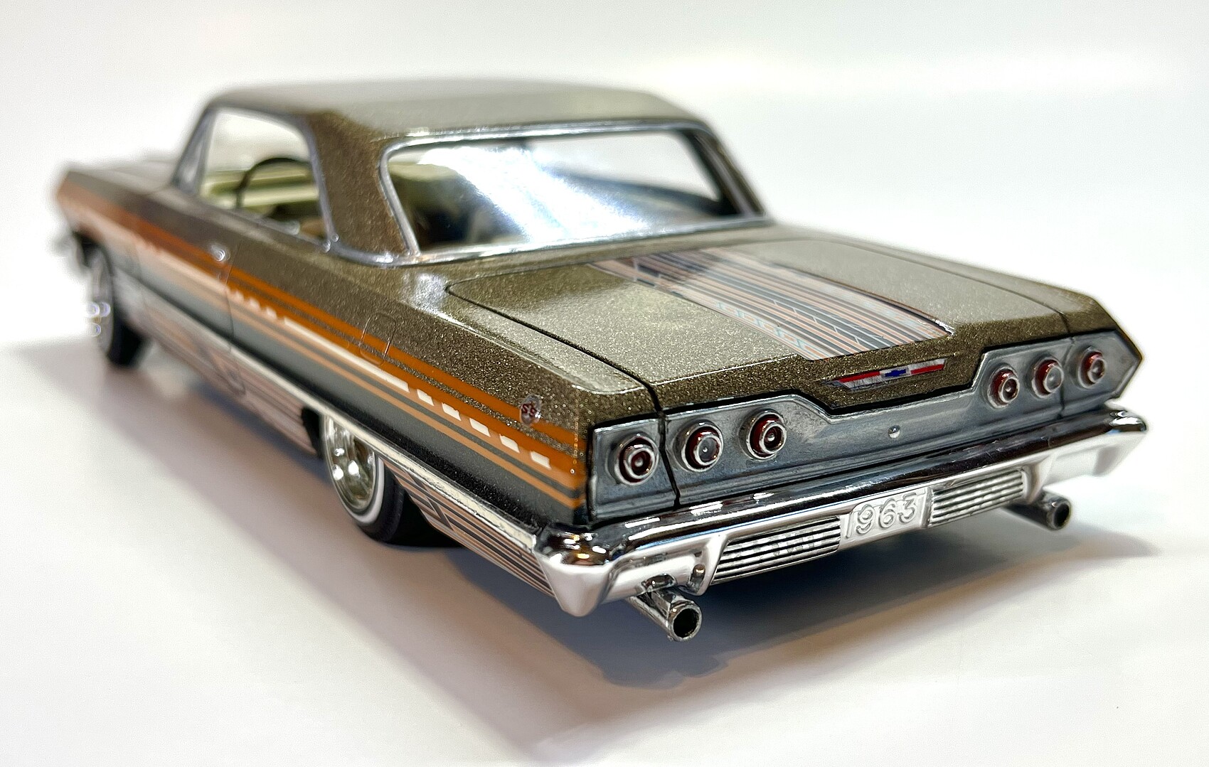 1963 Chevy Impala SS 2T -- Plastic Model Car Kit -- 1/25 Scale -- #1149 ...