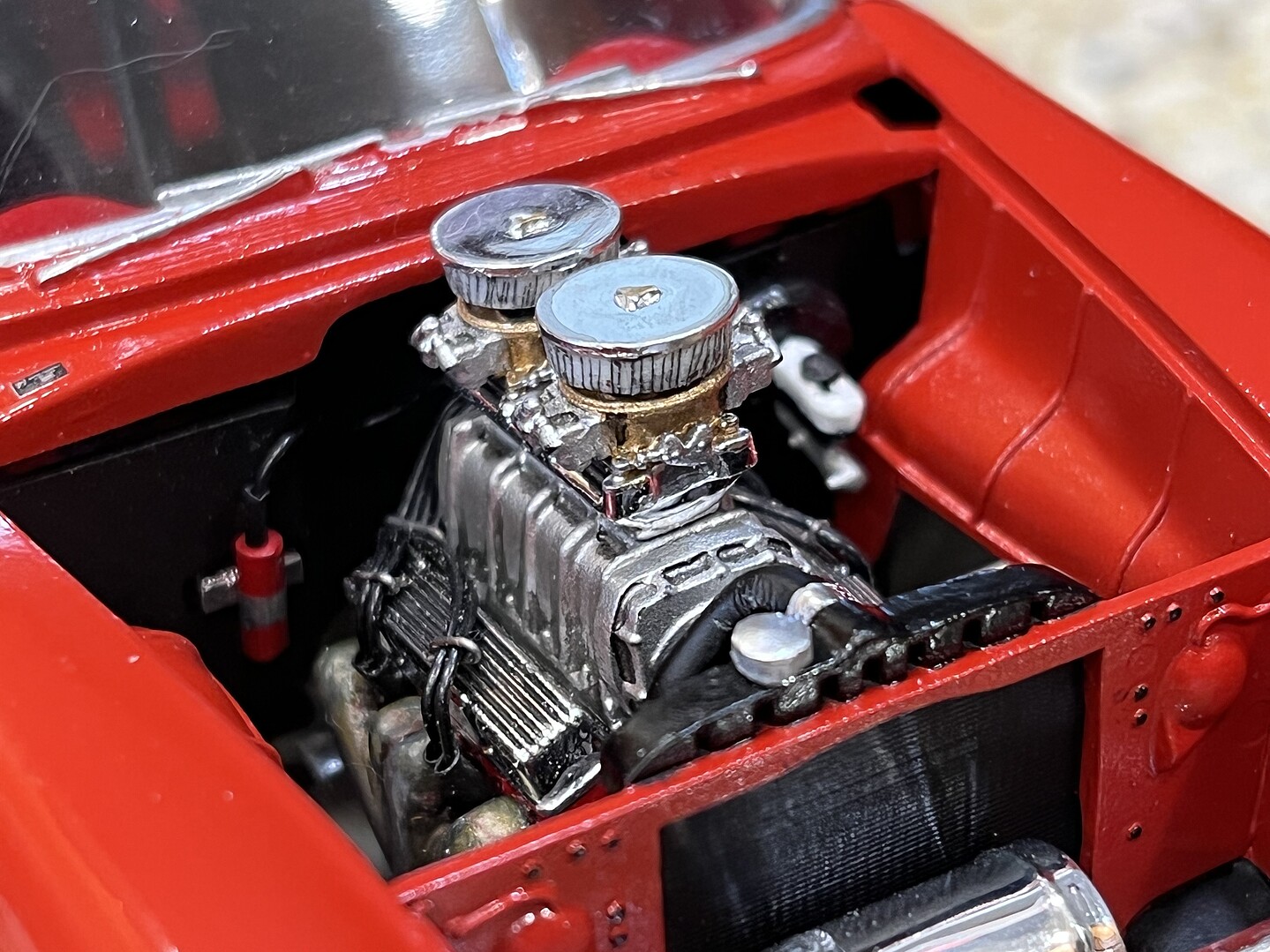 '55 Chevy Bel Air Street Machin 2 in 1 -- Plastic Model Car Kit -- 1/24 ...