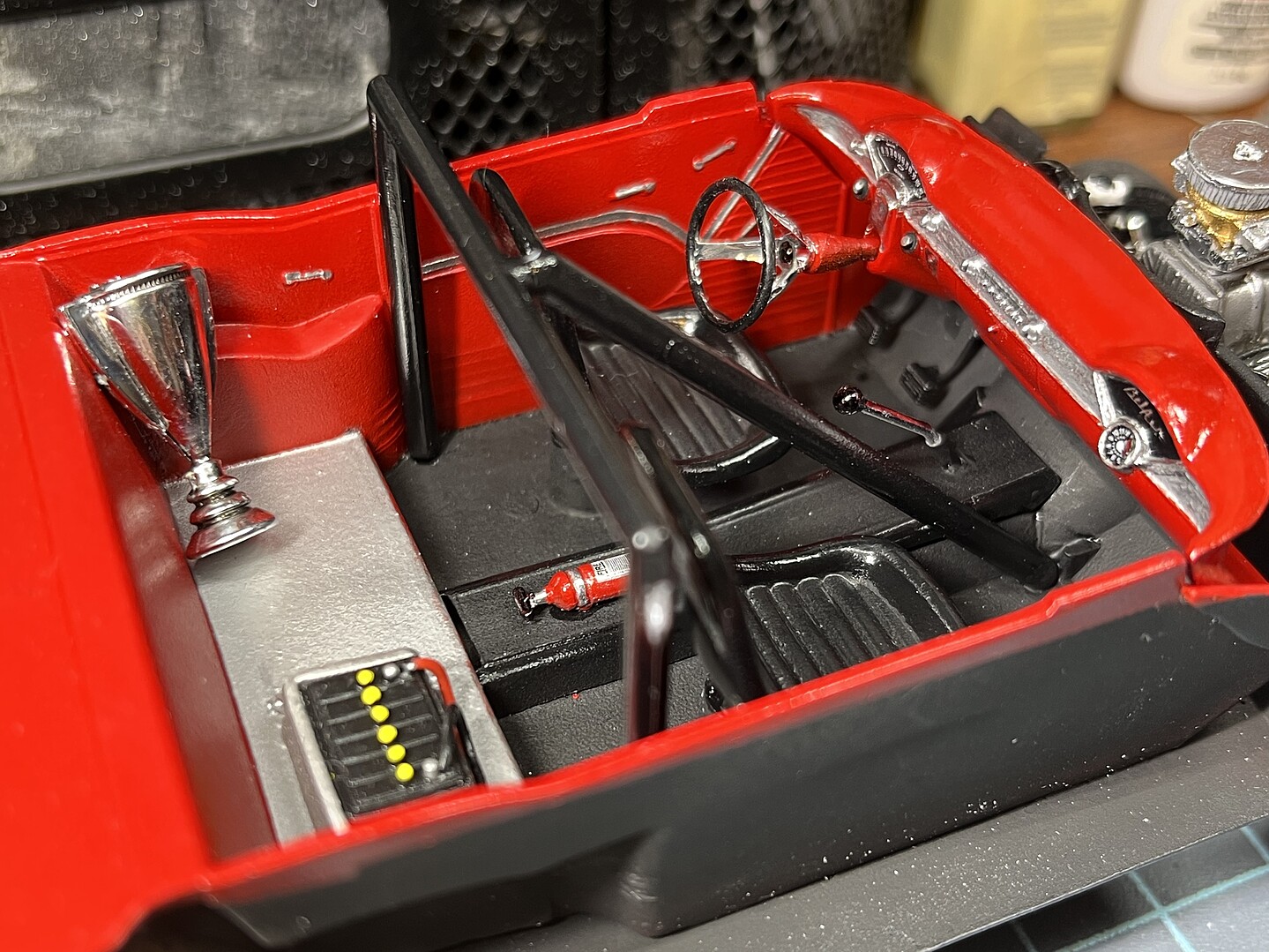 '55 Chevy Bel Air Street Machin 2 in 1 -- Plastic Model Car Kit -- 1/24 ...