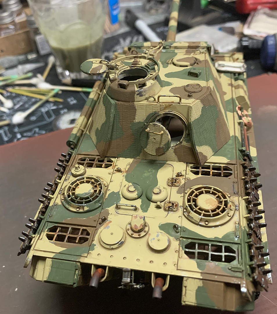 Panther Type G Early Tank -- Plastic Model Military Vehicle Kit -- 1/35 ...