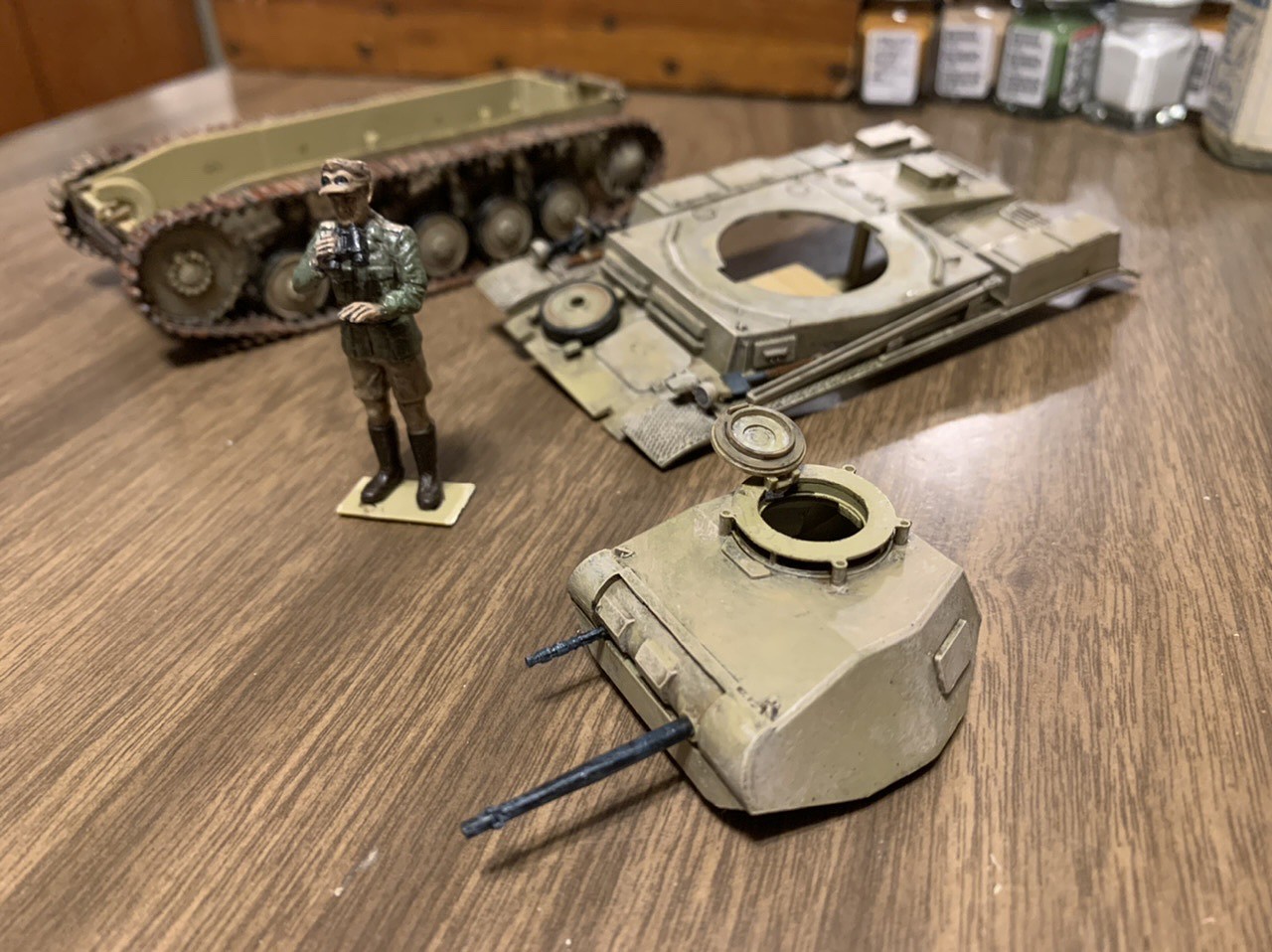 German Panzerkampfwagen II -- Plastic Model Military Vehicle Kit -- 1/ ...