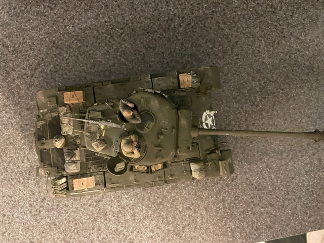 US Med Tank M26 Pershing T26E3 -- Plastic Model Military Vehicle Kit ...