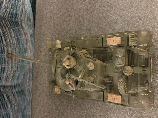 US Med Tank M26 Pershing T26E3 -- Plastic Model Military Vehicle Kit ...