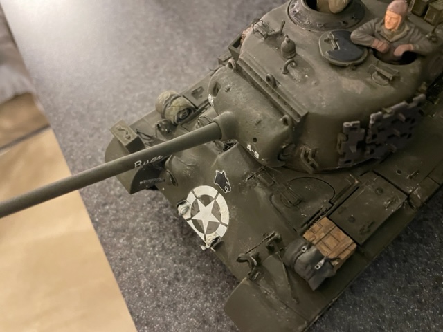 US Med Tank M26 Pershing T26E3 -- Plastic Model Military Vehicle Kit ...