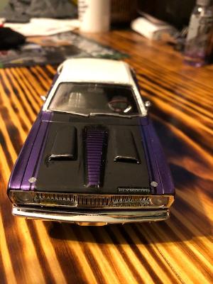 1971 Plymouth Duster 340 -- Plastic Model Car Kit -- 1/25 Scale ...