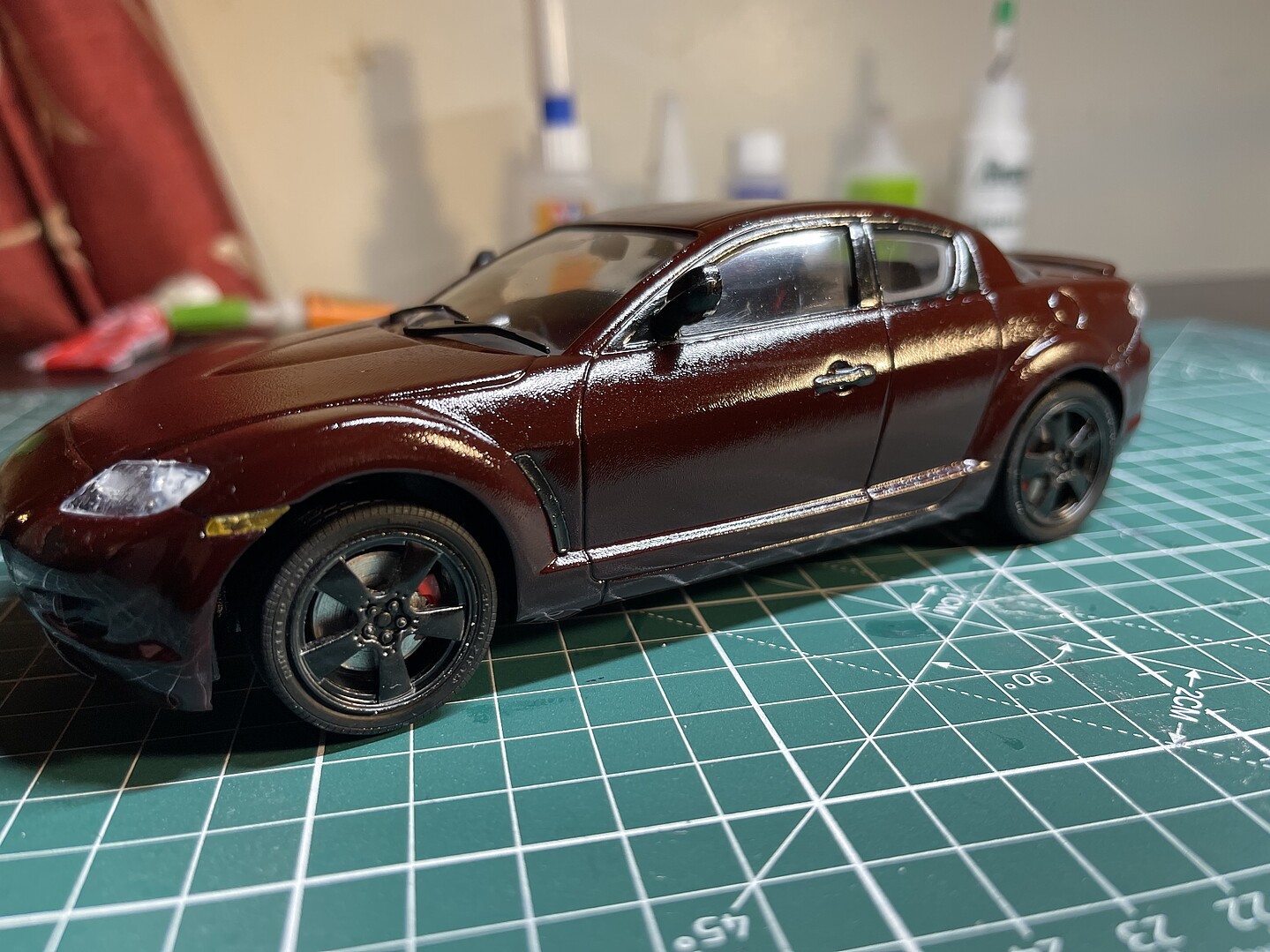 Mazda RX8 Type S Sports Car (Re-Issue) -- Plastic Model Car Kit -- 1/24 ...