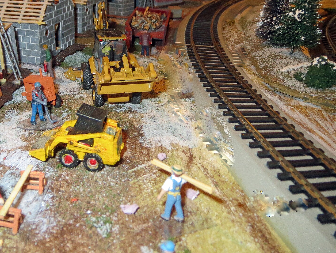 ''Bobcat'' Skid-Steer Loader (Unpainted Metal Kit) -- HO Scale Model ...