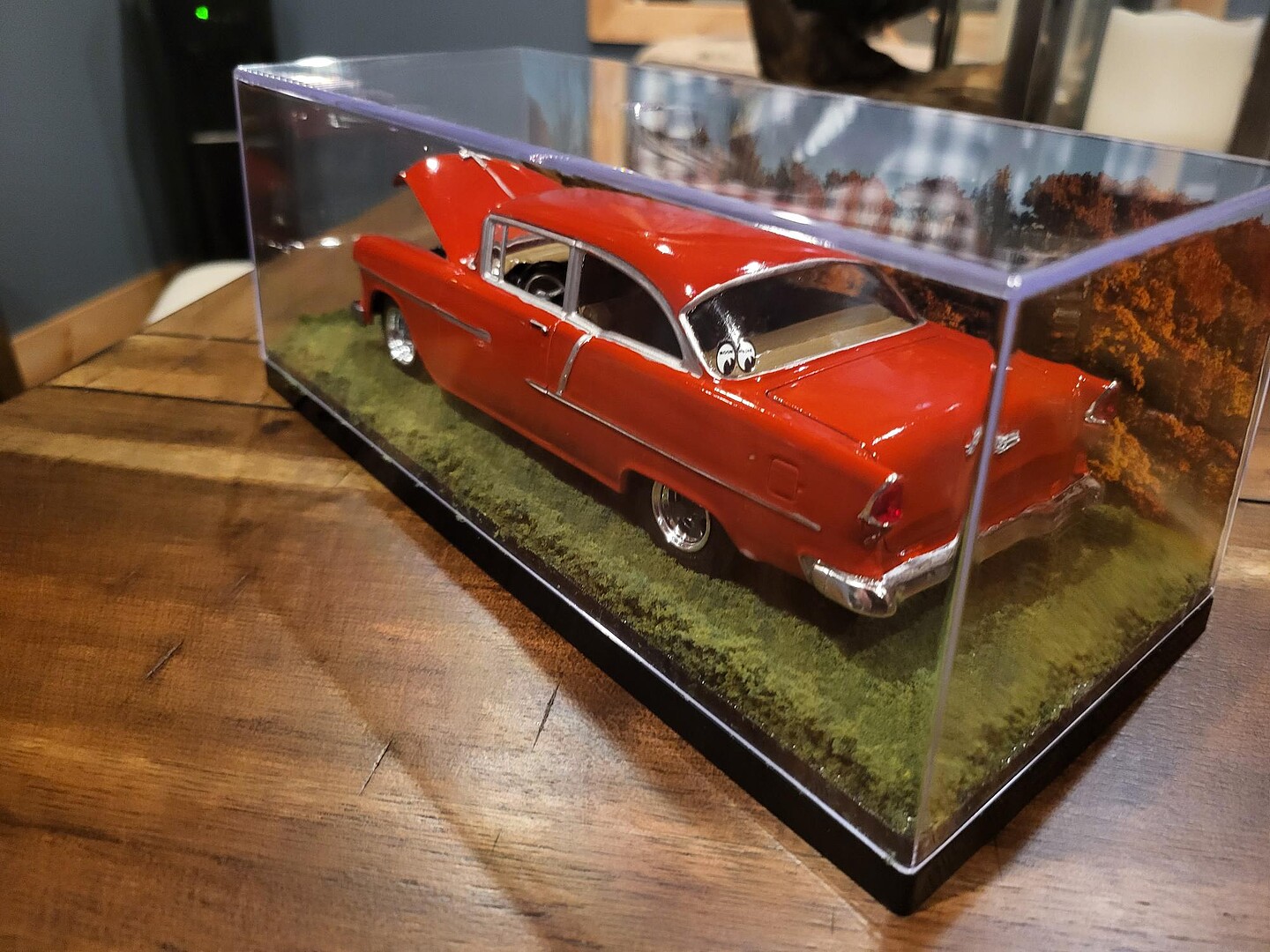 1955 Chevy Bel Air Sedan -- Plastic Model Car Kit -- 1/25 Scale ...