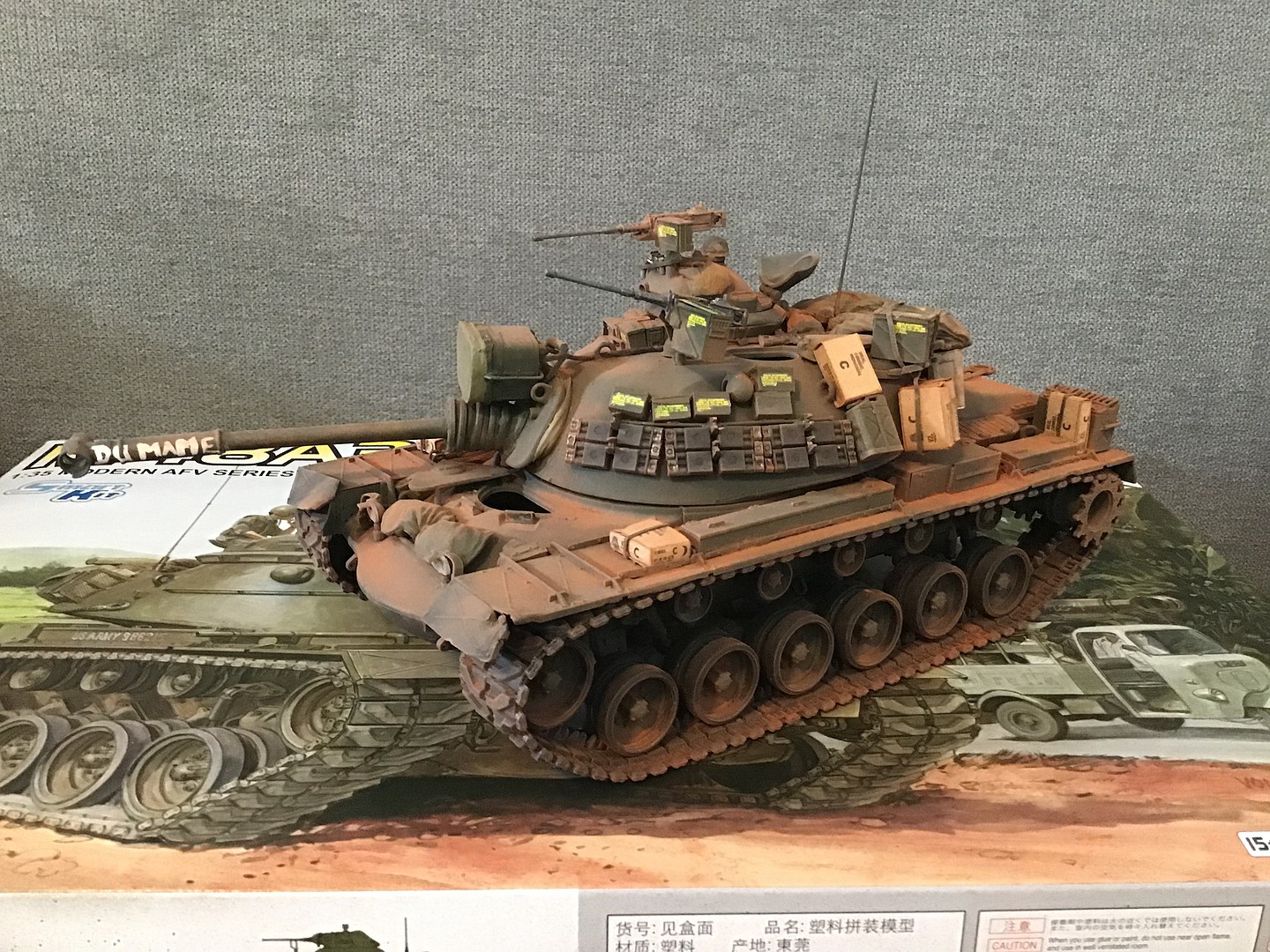 M48A3 Mod.B -- Plastic Model Military Vehicle Kit -- 1/35 Scale ...