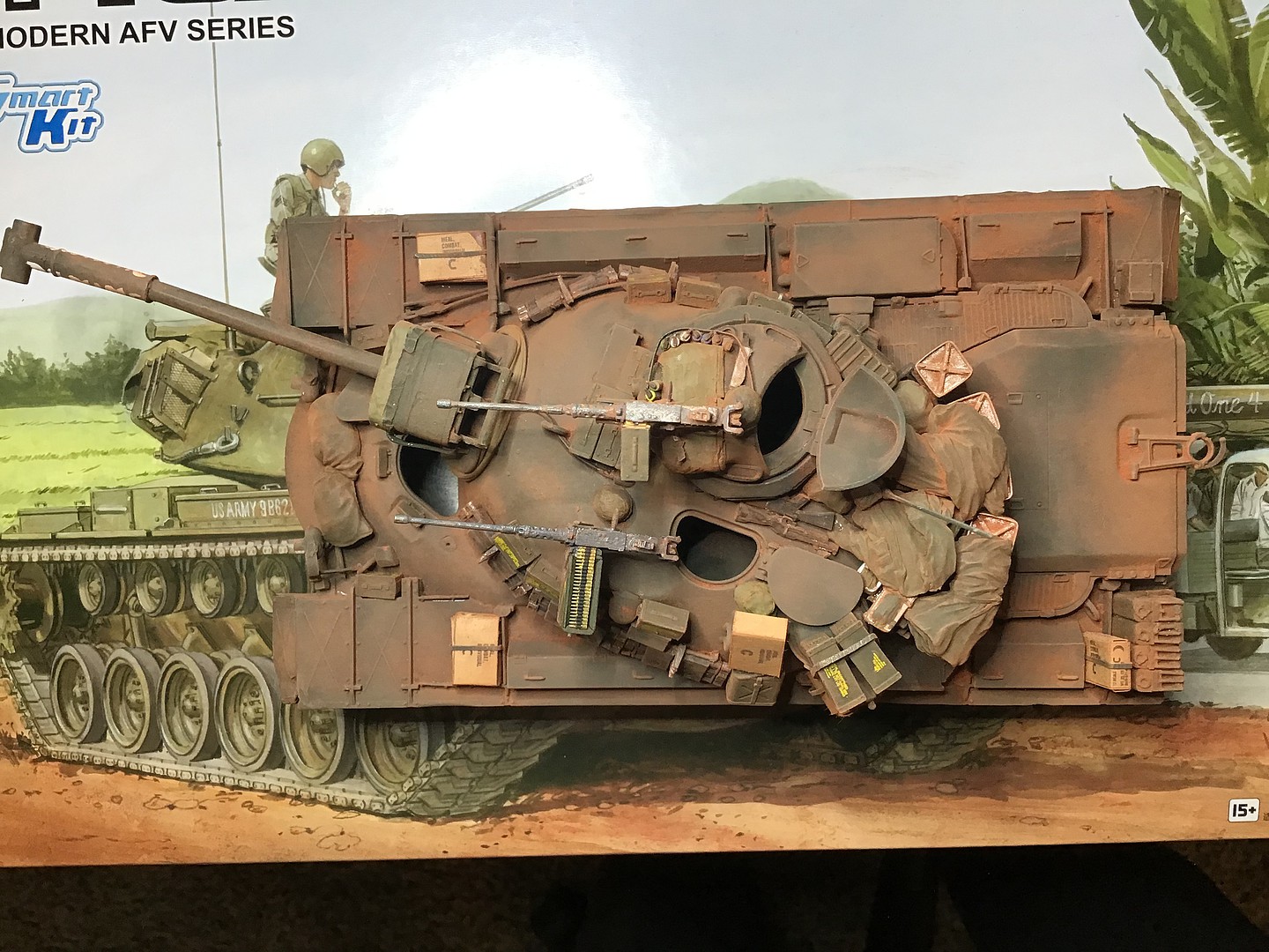 M48A3 Mod.B -- Plastic Model Military Vehicle Kit -- 1/35 Scale ...