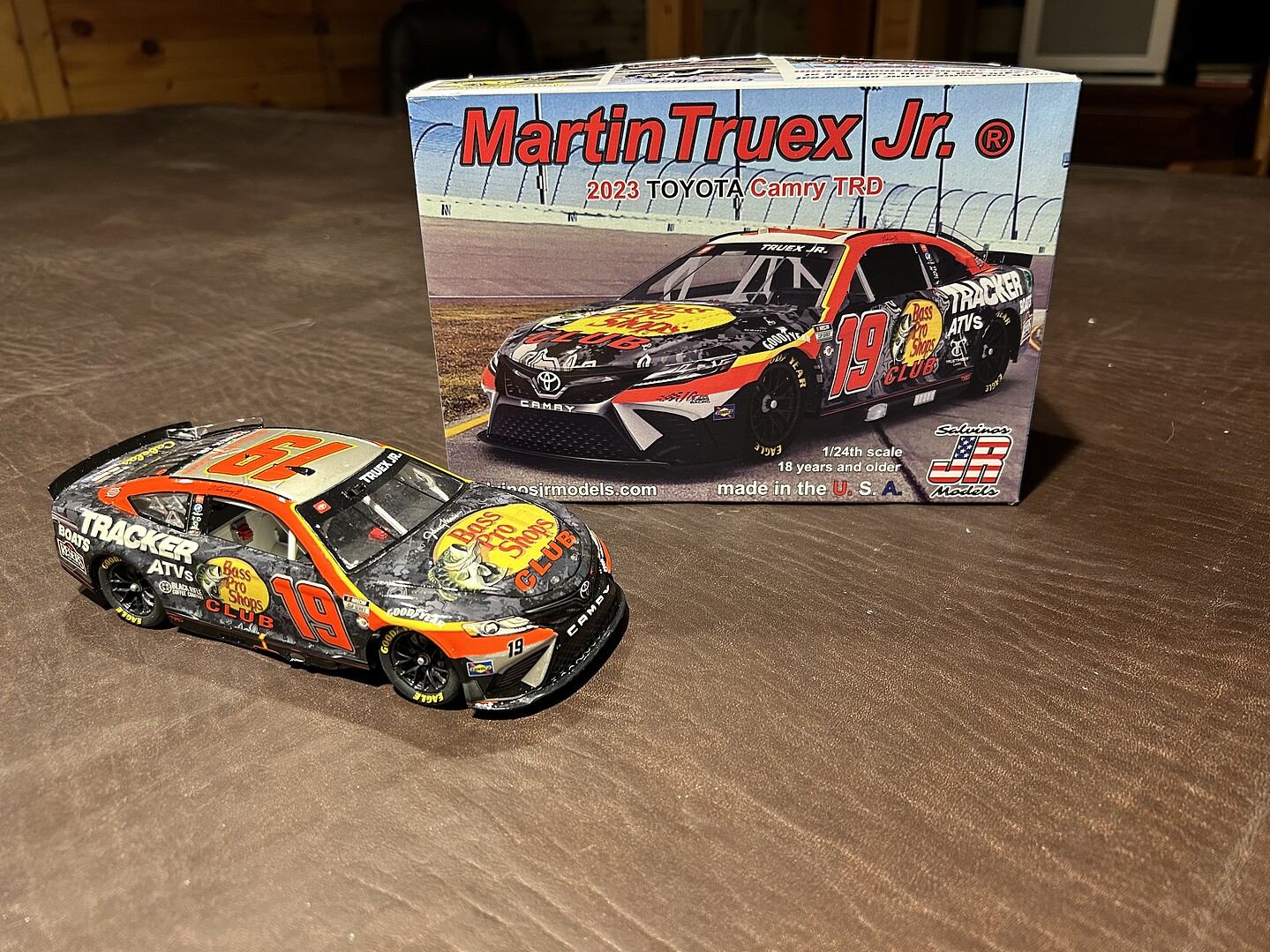 Martin Truex Jr 2023 Toyota Camry TRD -- Plastic Model Racecar Kit -- 1 ...
