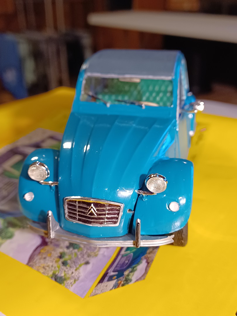 Citroen 2CV 4-Door -- Plastic Model Car Kit -- 1/24 Scale -- #80765 ...