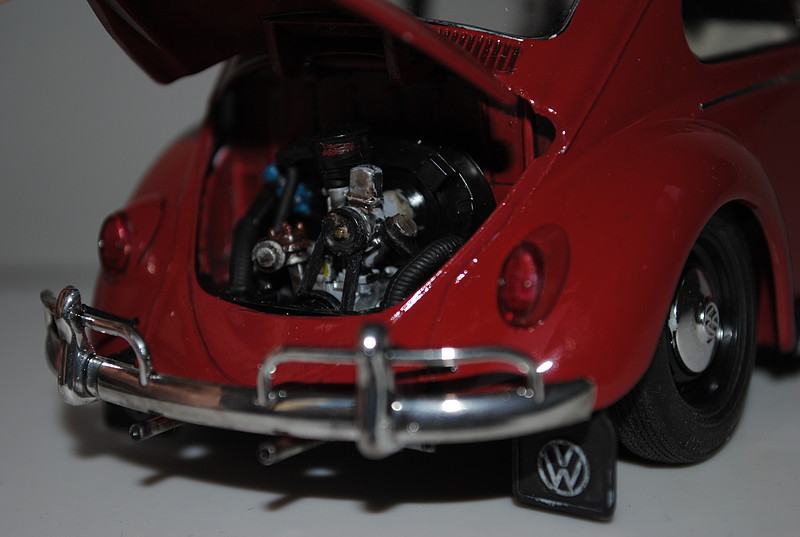 1966 Volkswagen Beetle VW BUG -- Plastic Model Car Kit -- 1/24 Scale ...