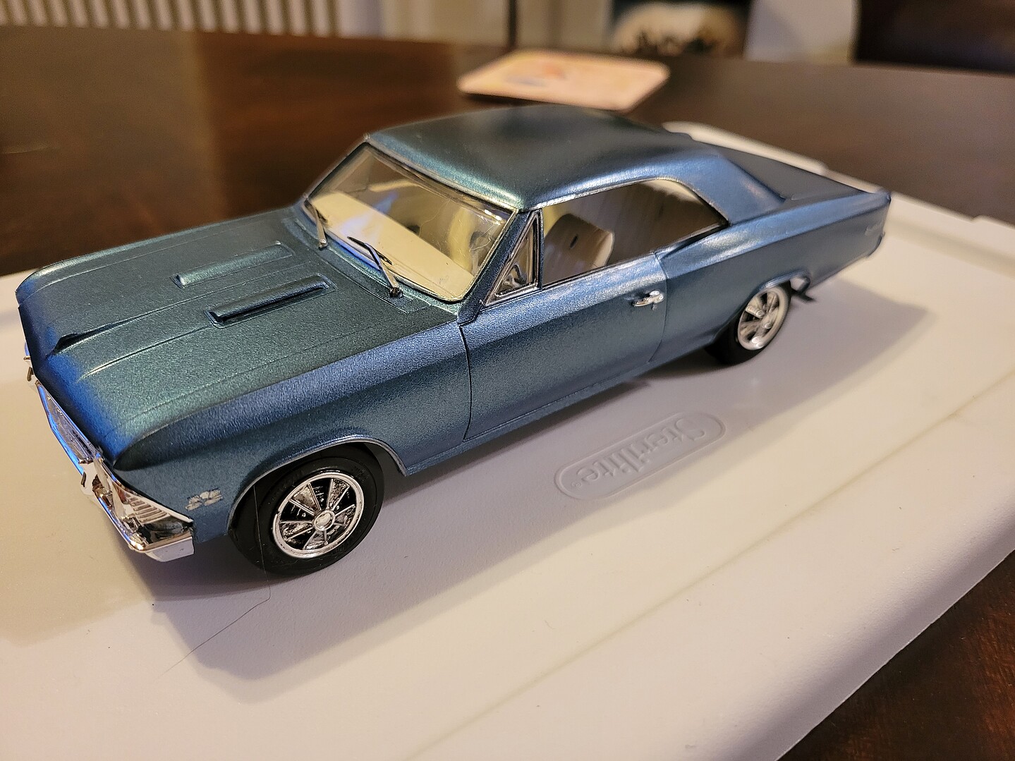 1966 Chevy Chevelle SS Car -- Plastic Model Car Vehicle Kit -- 1/25 ...