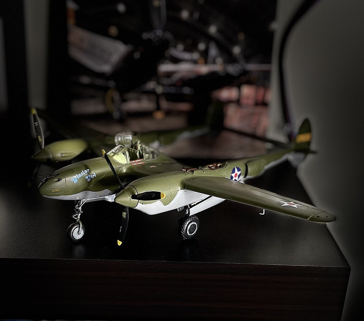 Lockheed P-38 F/G Lightning -- Plastic Model Airplane Kit -- 1/48 Scale ...