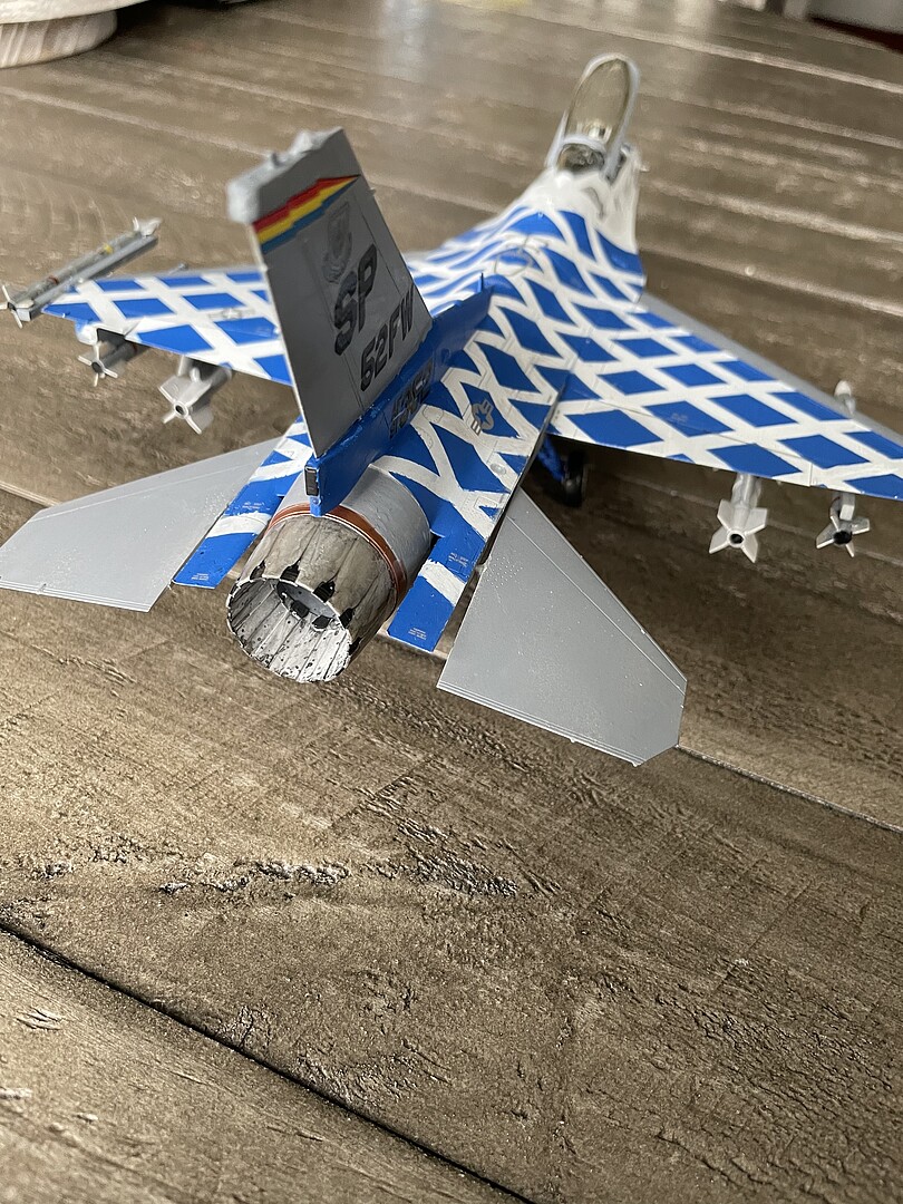 Lockheed Martin F-16CJ Figther -- Plastic Model Airplane Kit -- 1/48 ...