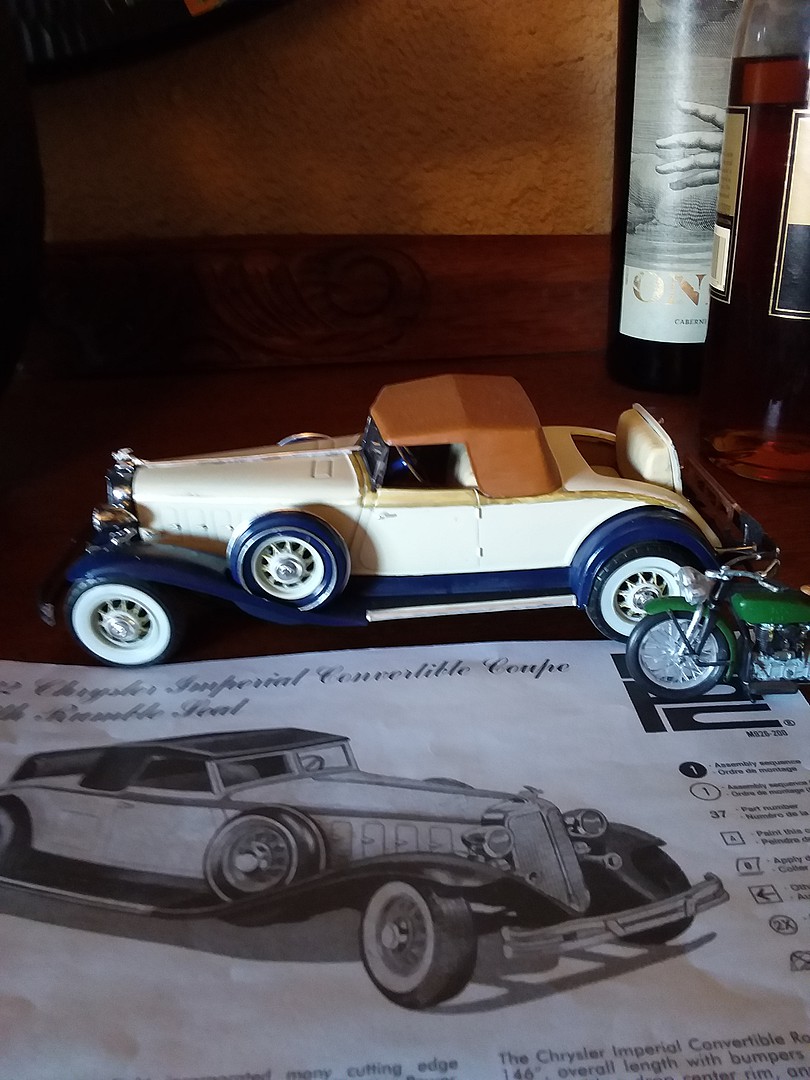 Gallery Pictures MPC '32 Chrysler Imperial Gangbusters Plastic Model ...