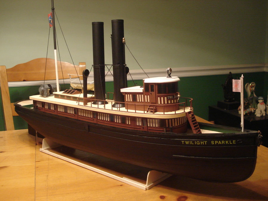 George W. Washburn -- RC Wooden Scale Powered Boat Kit -- #1260 ...