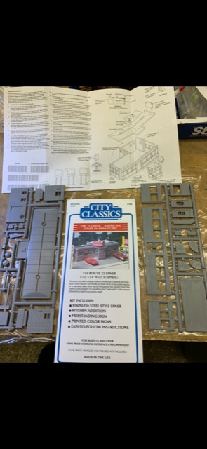 Route 22 Diner Kit -- HO Scale Model Railroad Building -- #110 pictures ...
