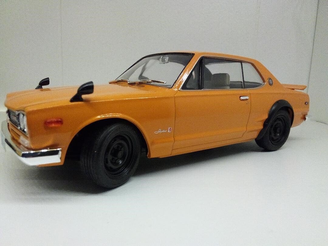 Nissan Skyline 2000 GT-R Sportscar -- Plastic Model Car Kit -- 1/24 ...