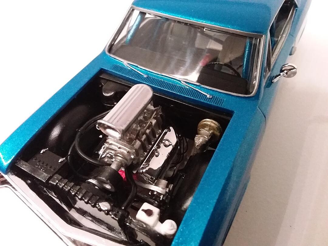 1967 Chevy Chevelle Pro Street Car -- 1/25 Scale -- Plastic Model Car ...