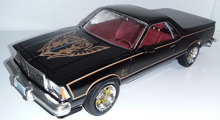 1978 Chevy El Camino (3 in 1) -- Plastic Model Car Kit -- 1/24 Scale ...