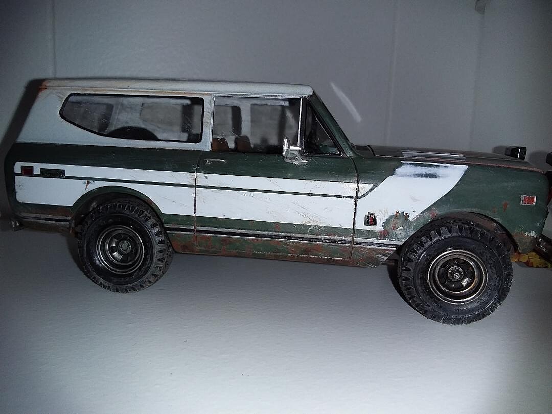 1977 International Harvester Scout II -- Plastic Model Truck Vehicle ...