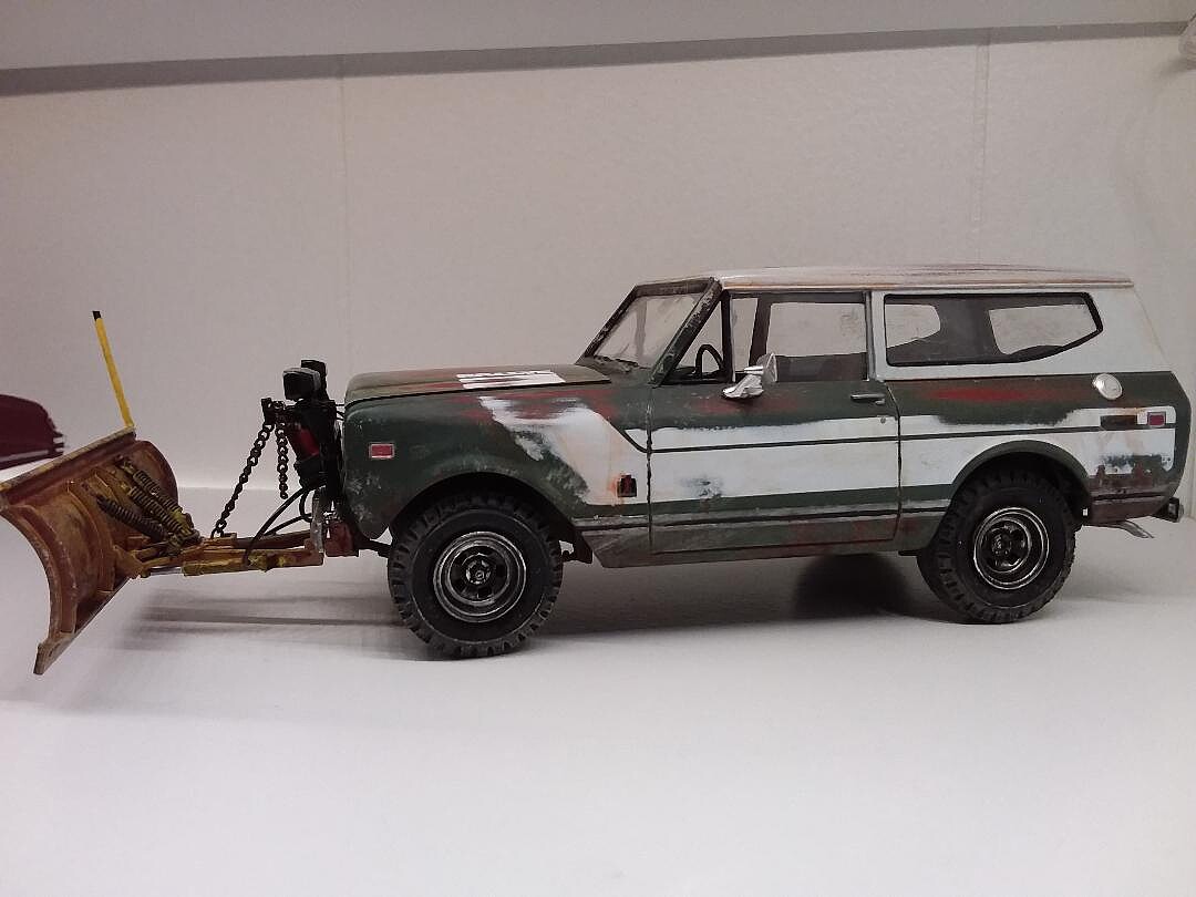 1977 International Harvester Scout II -- Plastic Model Truck Vehicle ...