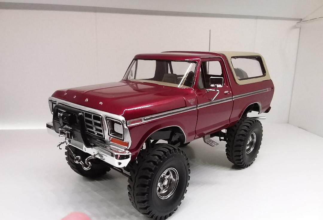 Wild Hoss 1978 Ford Bronco -- Plastic Model Truck Vehicle Kit -- 1/25 Scale -- #1304 pictures by ...