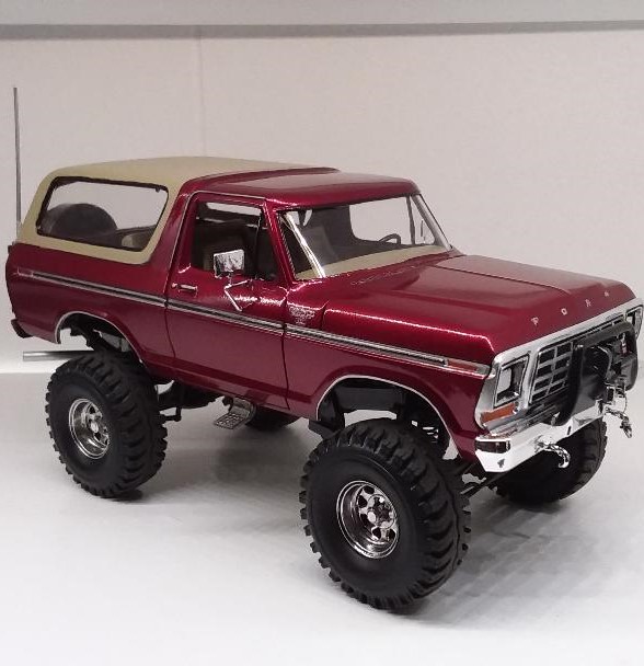 Wild Hoss 1978 Ford Bronco -- Plastic Model Truck Vehicle Kit -- 1/25 Scale -- #1304 pictures by ...