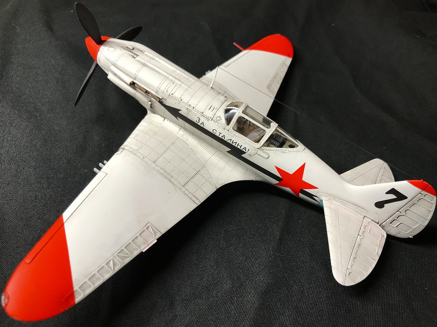 Soviet Mig-3 Late Version Fighter Aircraft -- Plastic Model Airplane ...