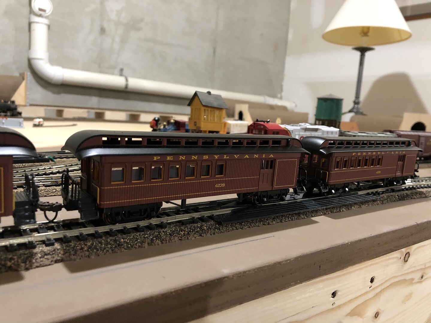 Old-Time Rounded-End Combine Pennsylvania RR Pictures