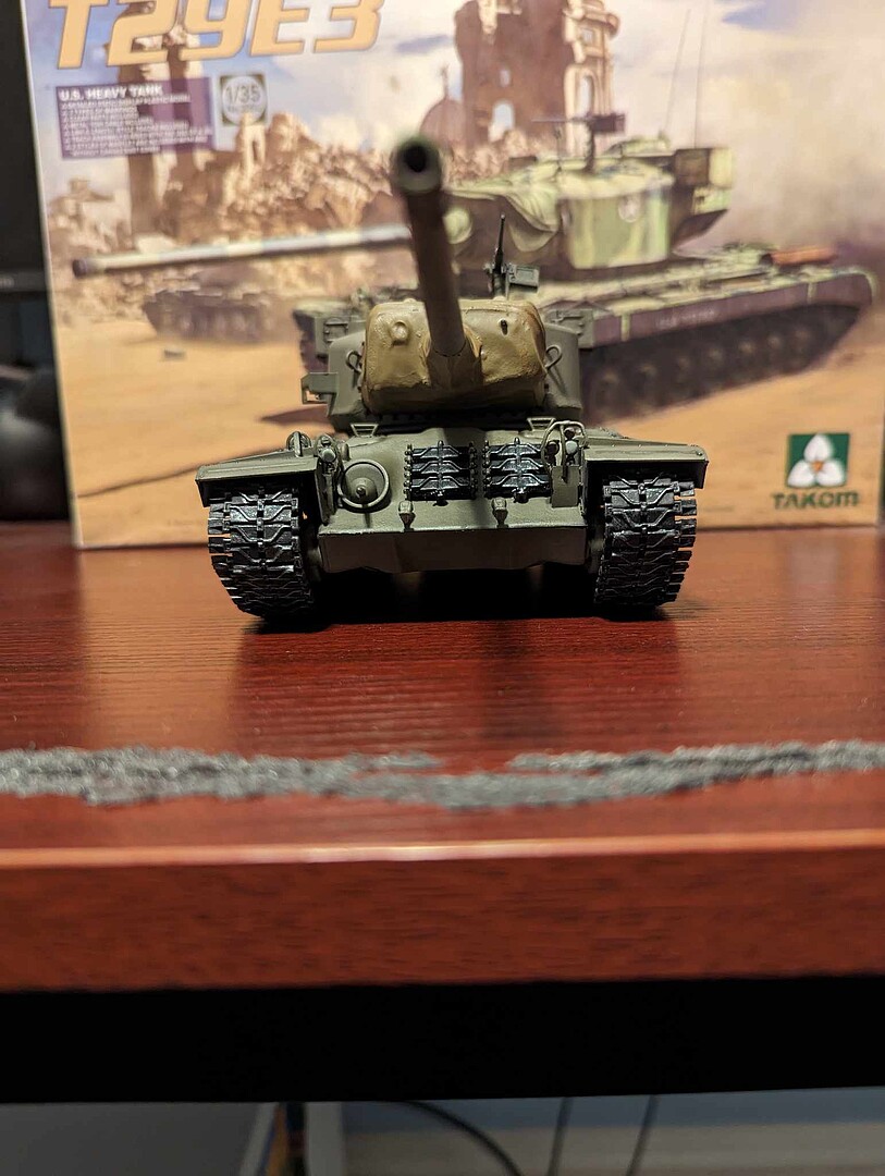 U.S. Heavy Tank T29E3 -- Plastic Model Military Tank Kit -- 1/35 Scale -- #2064 pictures by mcurry40