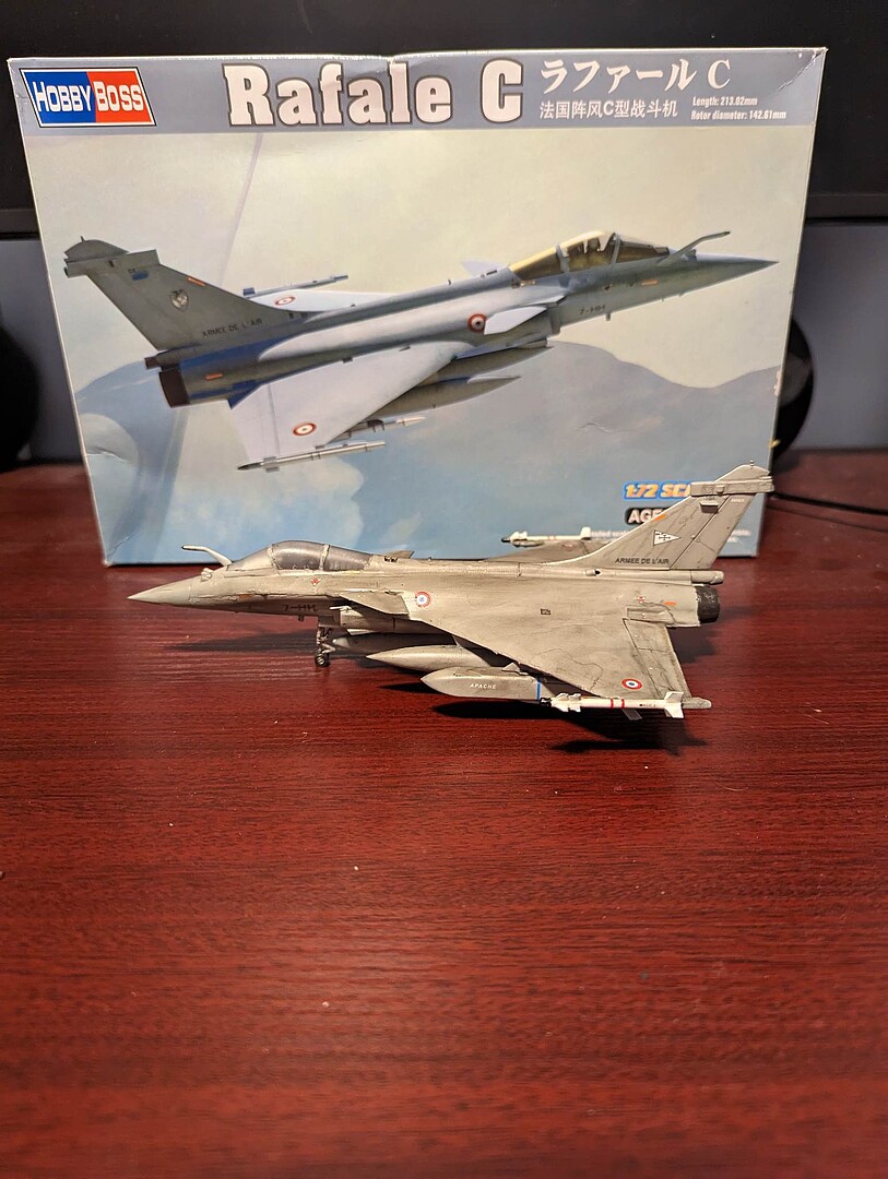 Dassault Rafale C -- Plastic Model Airplane Kit -- 1/72 Scale -- #87246 ...
