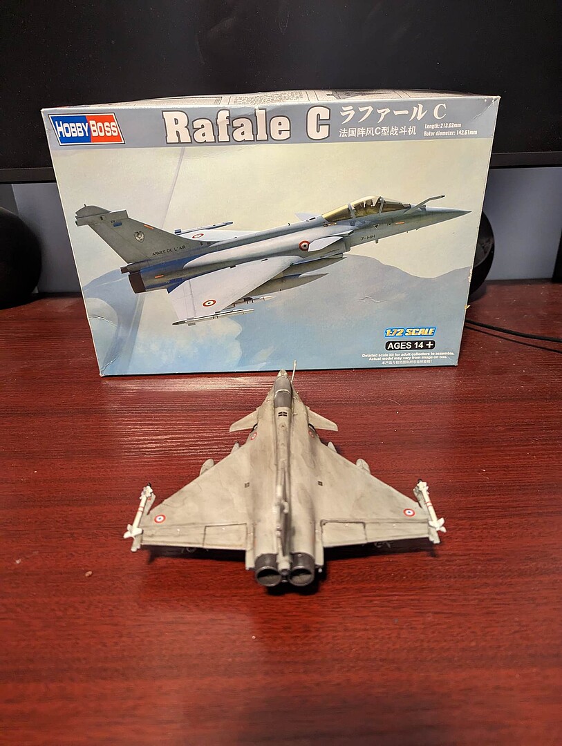 Dassault Rafale C -- Plastic Model Airplane Kit -- 1/72 Scale -- #87246 ...