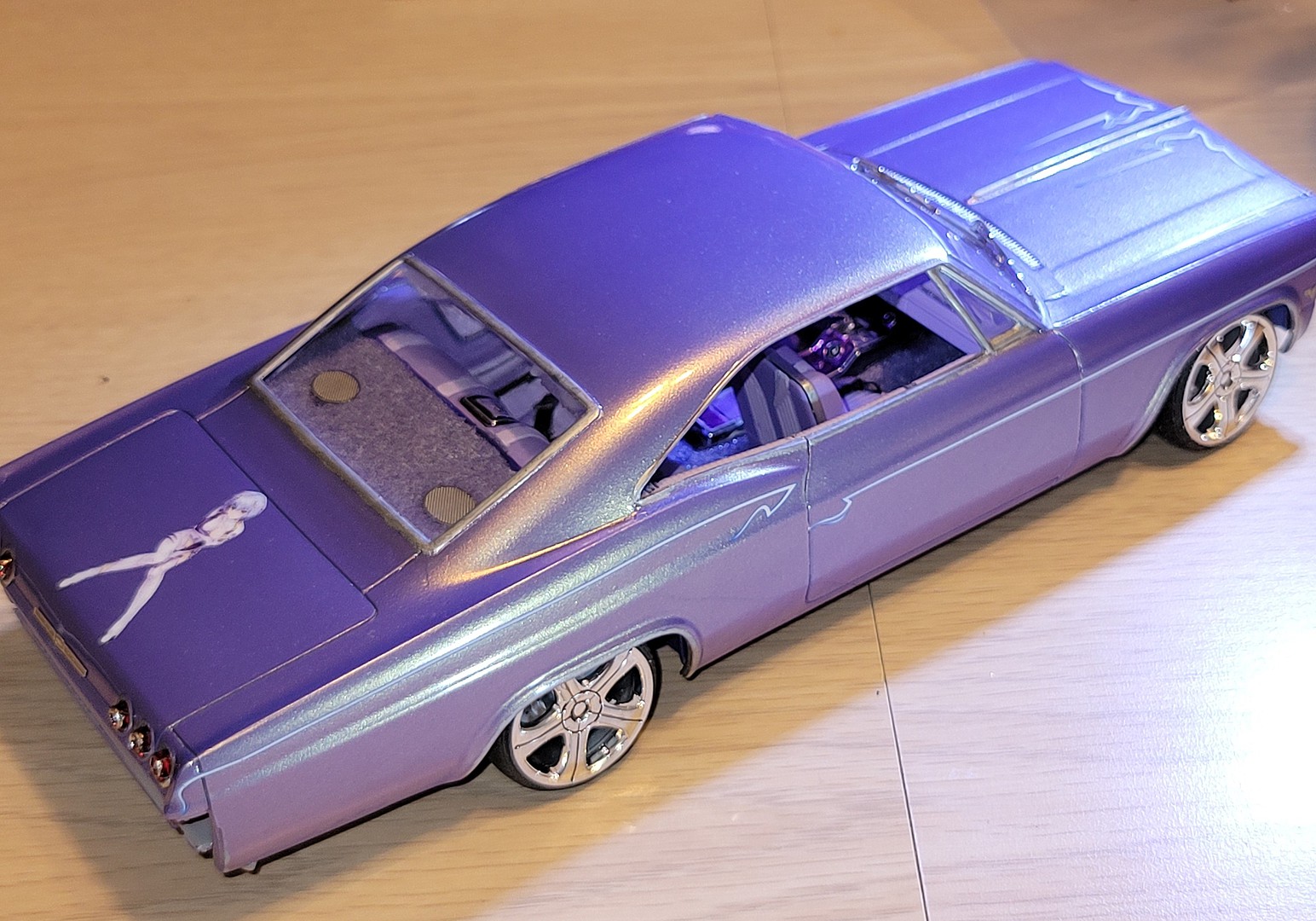 1965 Chevy Impala -- Plastic Model Car Kit -- 1/25 Scale -- #85-4190 ...