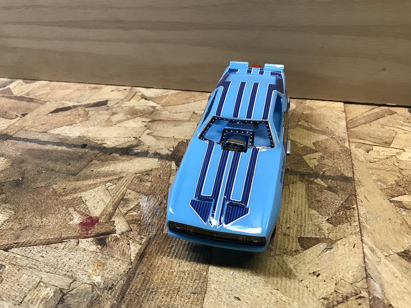 Blue Max Long Nose Mustang Funny Car -- Plastic Model Car Kit -- 1/25 ...